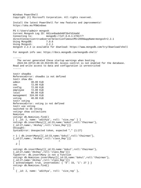 Comparision And Logical Operator In Mongodb Pdf Mongo Db
