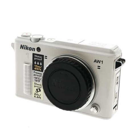 Nikon 1 Aw1 Mirrorless Camera Body White {14 2mp}
