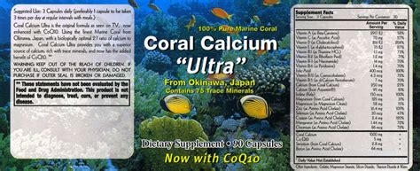 Coral Calcium "Ultra"