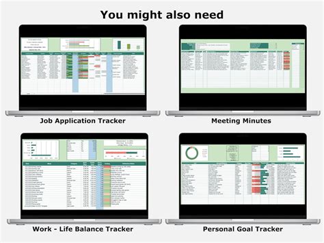 Daily Work Log Excel Template Track Time Projects Priorities Automatically Hours Worked