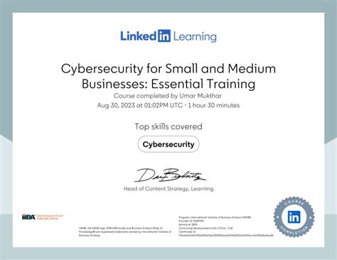 Umar Mukthar On Linkedin Certificate Of Completion