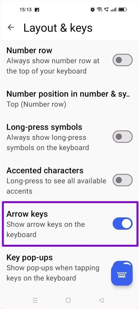 Android Keyboards With Arrow Keys Guiding Tech