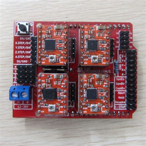 Arduino CNC Shield V D A Engraving Machine Expansion Board Printer Driver Board Dpmav