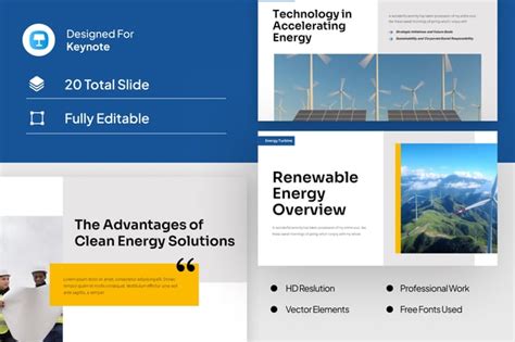 Renewable Energy Overview Incl Technology And Infographics Envato