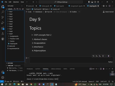 Day 9 Of The 120 Day Data Science Job Challenge Anil Rupnar Posted On