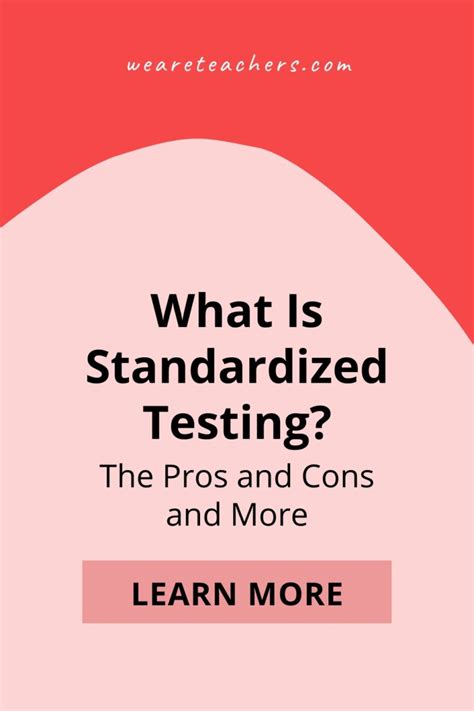 What Is Standardized Testing Definitions Pros And Cons And More