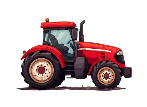 Red Tractor Clipart Pngs For Free Download
