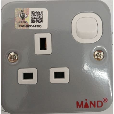 Mind 13a Metal Switch Socket Shopee Malaysia