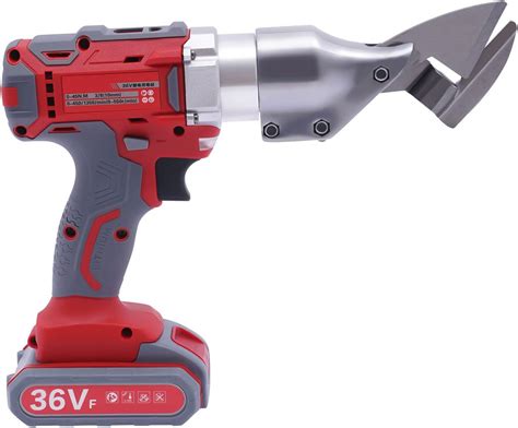 Riahneah 36v Metal Shear Speed Swivel Head Electric Metal Cutter Shear