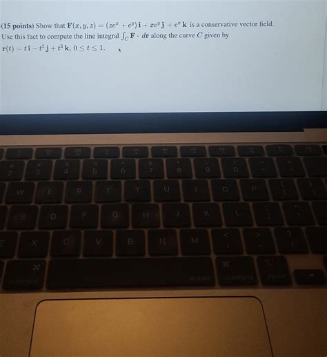 Solved Points Show That F X Y Z Zex Ey I Xeyj Exk Is Chegg Com