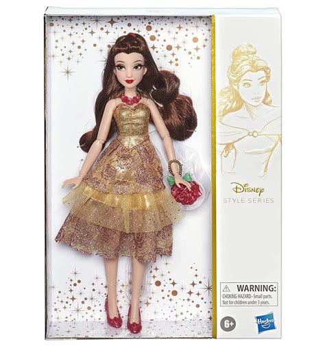 Disney Princess Style Series Belle Doll In Contemporary Style With Ba