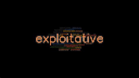 Exploitative Synonyms And Related Words What Is Another Word For