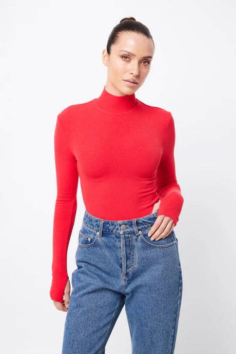 Mossman Oslo Top Red Gigi Belle Boutique