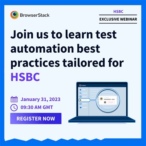Browserstack On Linkedin Browserstack Day Webinar Hsbc Jan 2023