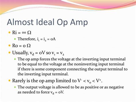 PPT Operational Amplifiers PowerPoint Presentation Free Download ID 4502284