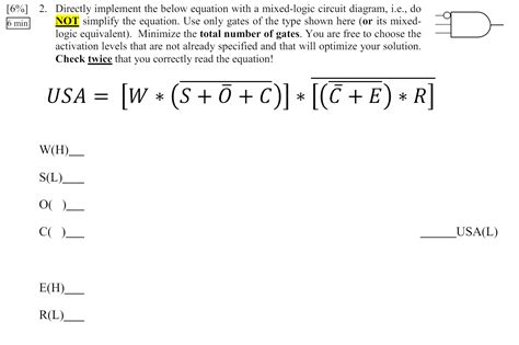Solved 6 2 Directly Implement The Below Equation Wit