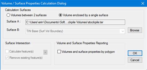 Calculating Stockpile Volumes Softree Technical Systems Support