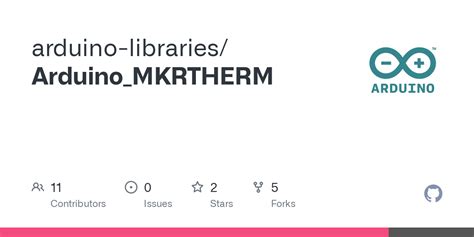 github arduino libraries arduino mkrtherm