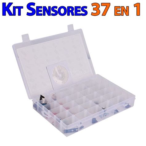 Kit De 37 Sensores Para Arduino Con Caja Organizadora 37 En 1 Lote Modulos Diy