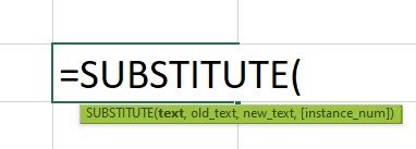 SUBSTITUTE Function In Excel Formula Examples How To Use