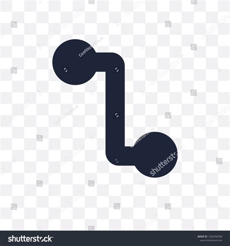 Line Segment Transparent Icon Line Segment Stock Vector Royalty Free 1202458798 Shutterstock