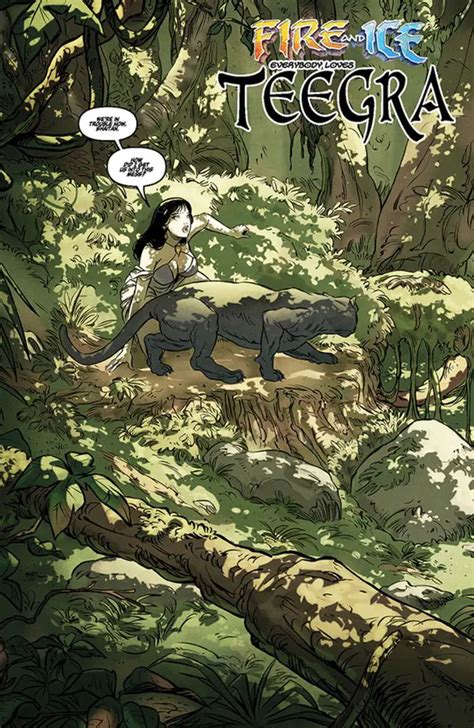 FIRE AND ICE TEEGRA ONE SHOT New Comic Review Comical Opinions