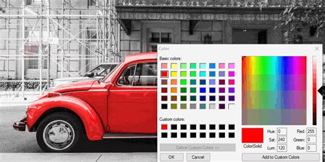 Color Manipulation On Images Using Input Type Color Codemyui