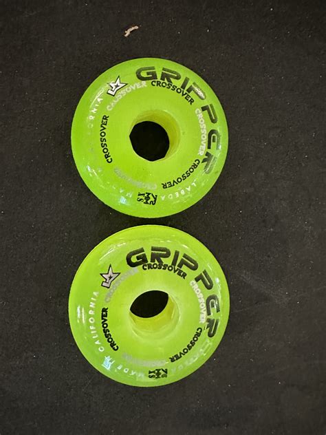 New Labeda Gripper Crossover Xtra Soft Inline Hockey Wheels 4 Pack