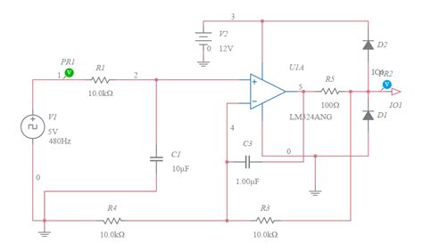 Pwm To 10v Op Multisim Live