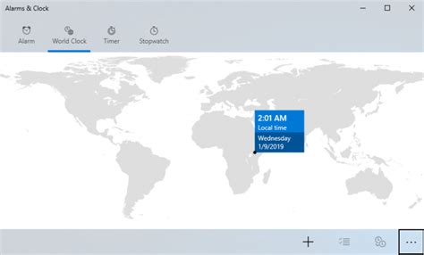how to add multiple time zone clocks in windows 10 webnots