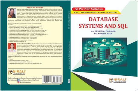 Dipali Mahajan Mali On Linkedin Computerscience Textbooks Author