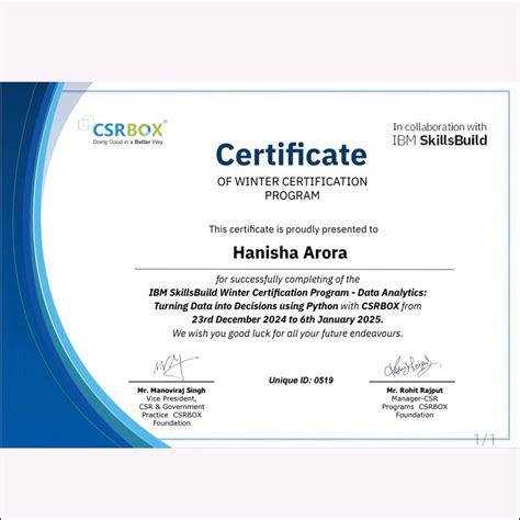 Dataanalytics Python Ibm Skillsbuild Certification Learning