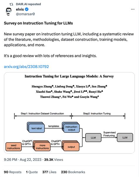 综述｜大型语言模型的指令调优 智源社区