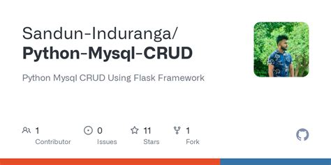 Github Sandun Indurangapython Mysql Crud Python Mysql Crud Using