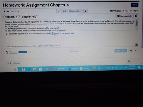Solved Save Homework Assignment Chapter 4 Score 0 Of 1 Pt