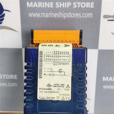 SAIA PCD3 A465 DIGITAL OUTPUT MODULE Marine Ship Store