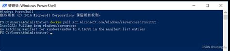 docker windows下跑windows镜像 docker windows镜像 csdn博客