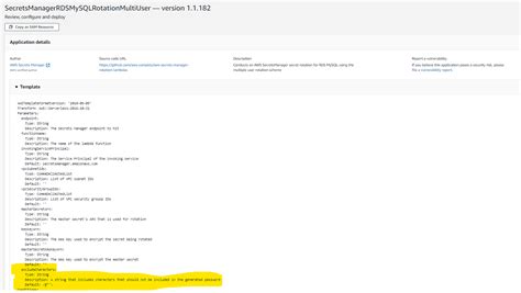 Awssecretsmanagerrotationschedule Hostedrotationlambda