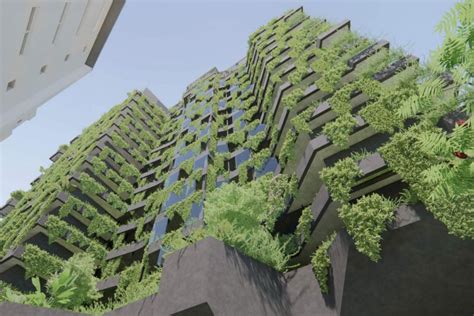 ‘treehouse Tower Unveiled For Brisbane River Bend The Urban Developer