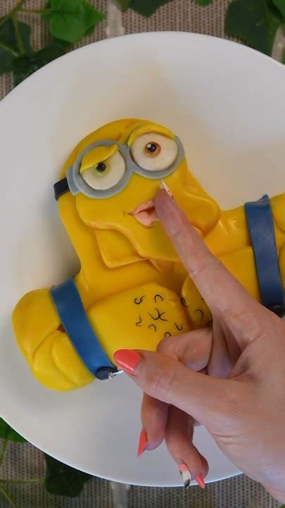 Mew Nion 🤫🧏‍♂️ Mewing Minion Cake Minions Mewing Cake Shorts Youtube