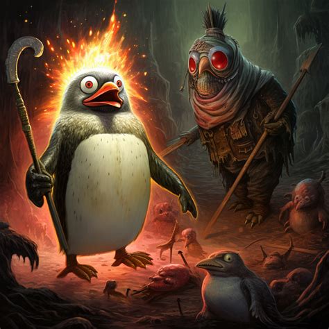 Mr Flibble Versus The King Of The Potato People By Jasondes71 On