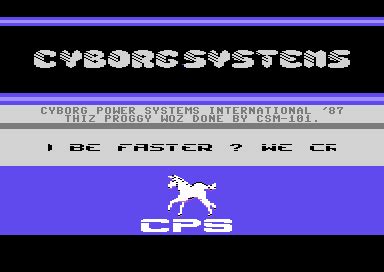 CSDb Last Unicorn By Cyborg Power Systems CSDb Last Unicorn By Cyborg Power Systems