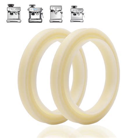Dianrui 2pcs 54mm Silicone Steam Ring For Breville Espresso