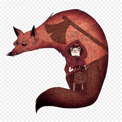 狐狸和小红帽png图片素材下载图片编号10520469 Png素材网