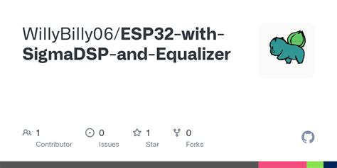 GitHub WillyBilly06 ESP32 With SigmaDSP And Equalizer