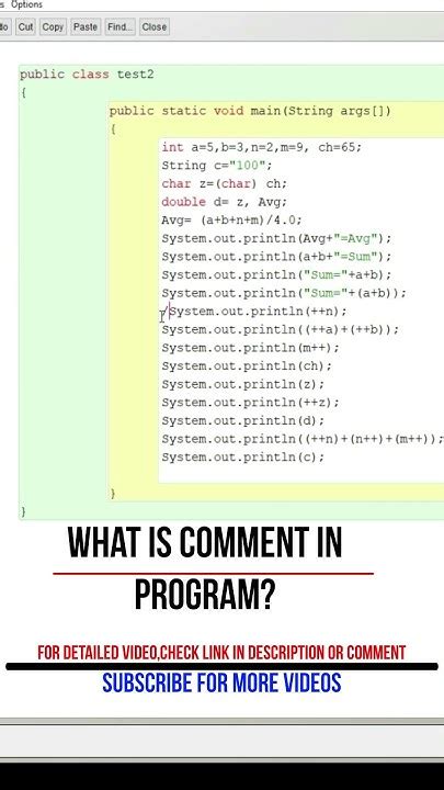What Is Comment Single Line Comment Multiple Line Comment Youtube