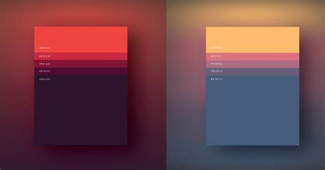 Beautiful Flat Color Palettes For UI UX Designers