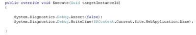 Debugging Custom SharePoint Timer Jobs CodeProject