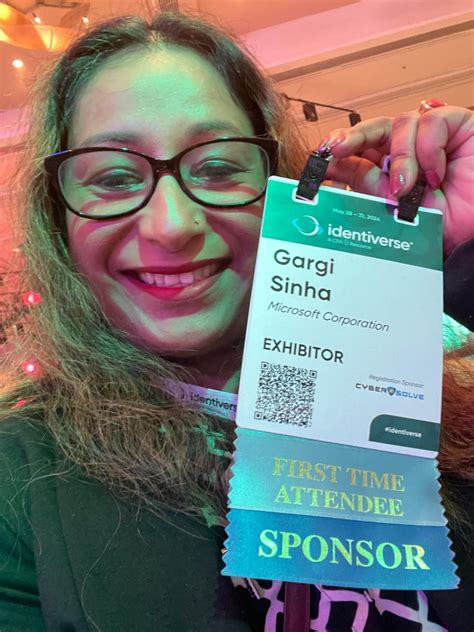 Gargi Sinha On Linkedin Identiverse Microsoftentra