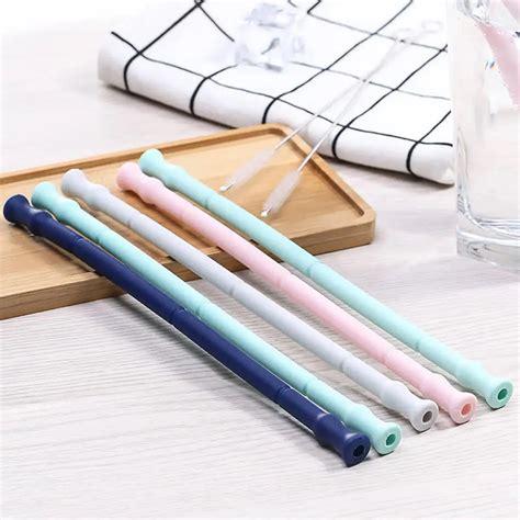 Drinking Straws Collapsible Straw Reusable Environmentally Friendly